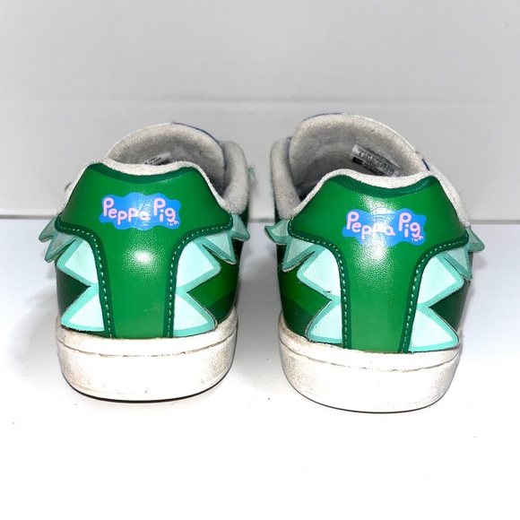 Reebok | Shoes | Reebok Peppa Pig Shoes Green Blue With Peppas Brother ...